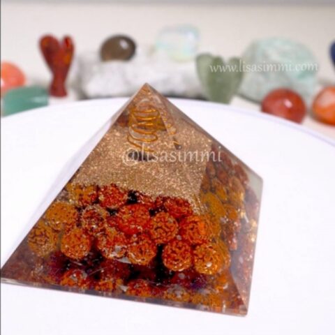 Rudraksha – Orgonite Pyramid | Tarot Card Reading | Crystal Therapy ...